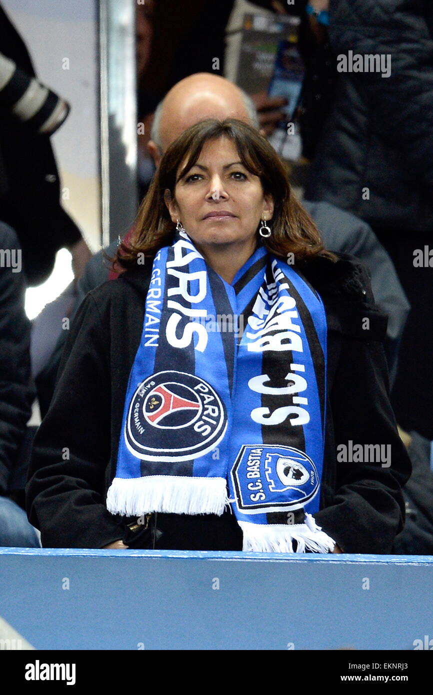 ANNE HIDALGO - 11.04.2015 - Bastia / PSG - Finale de la Coupe de la ...