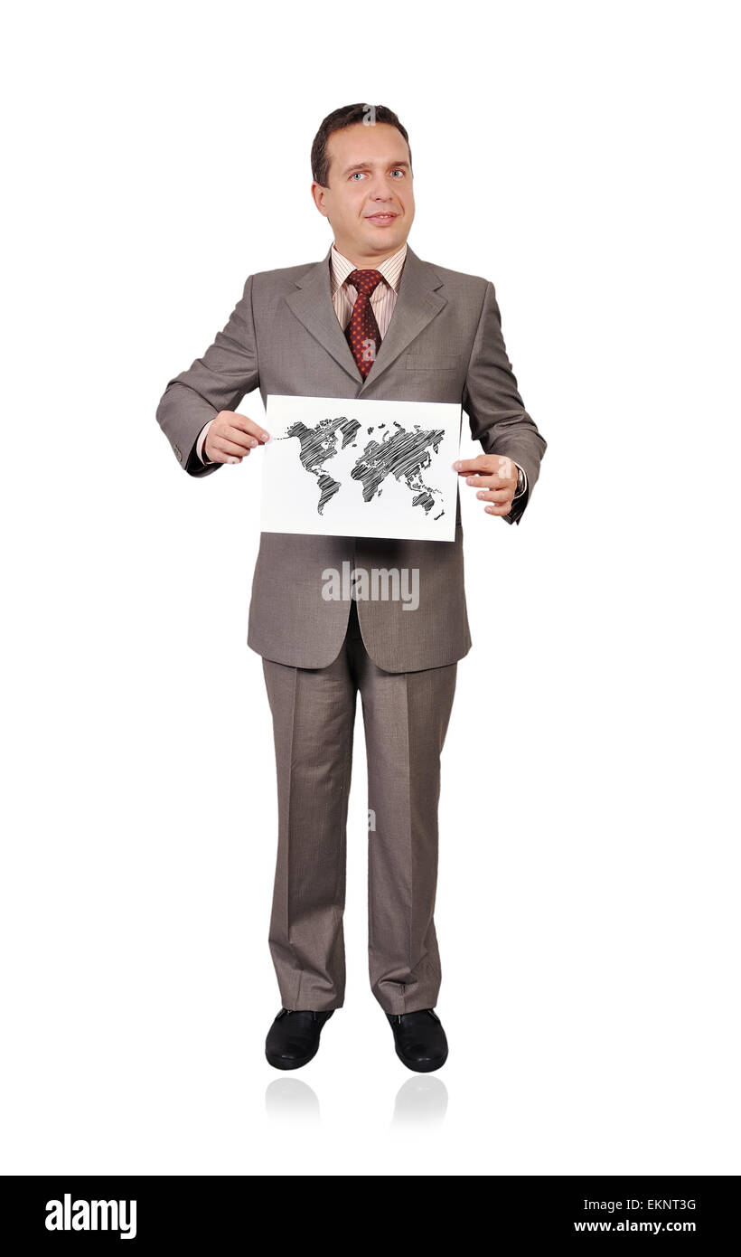 World paper map hi-res stock photography and images - Alamy