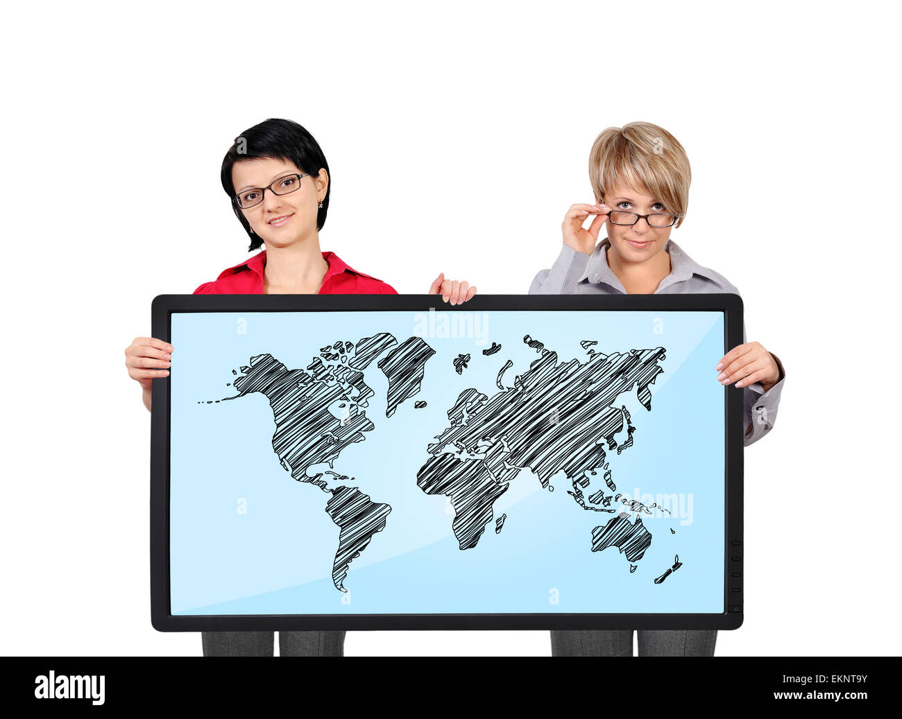 Map display board Cut Out Stock Images & Pictures - Alamy