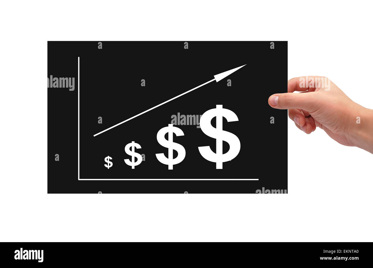 Dollar chart hi-res stock photography and images - Alamy