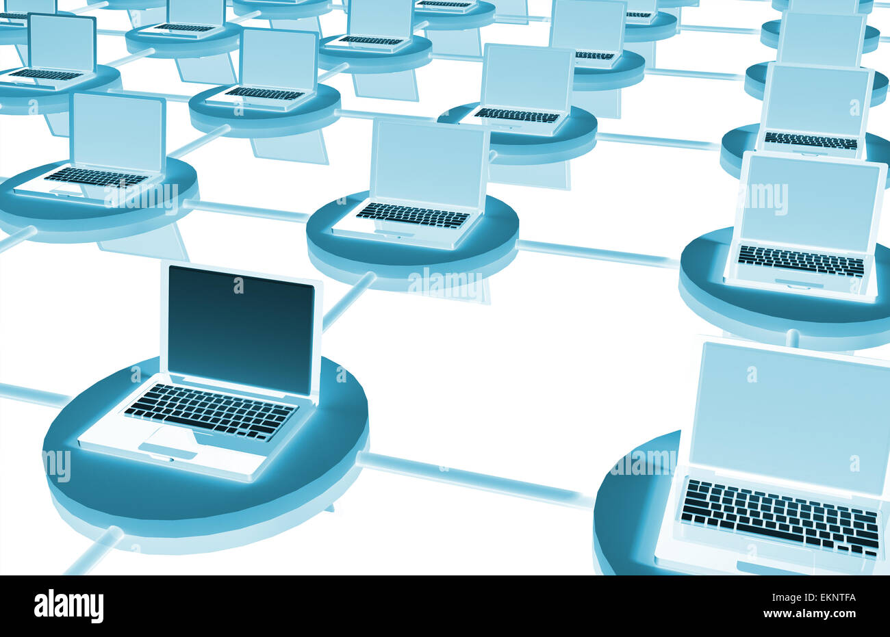 Computer network lan in 3d hi-res stock photography and images - Alamy