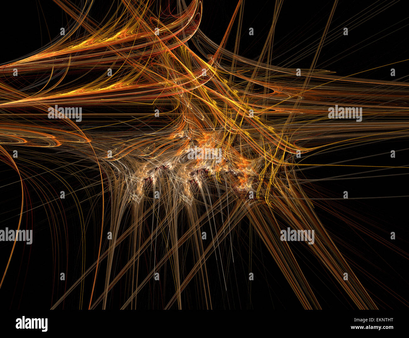 Strands Of Gold Stock Photo - Alamy