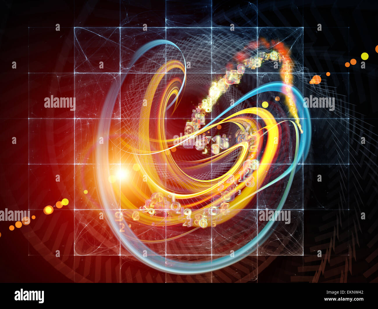 Lights of Technology Stock Photo - Alamy