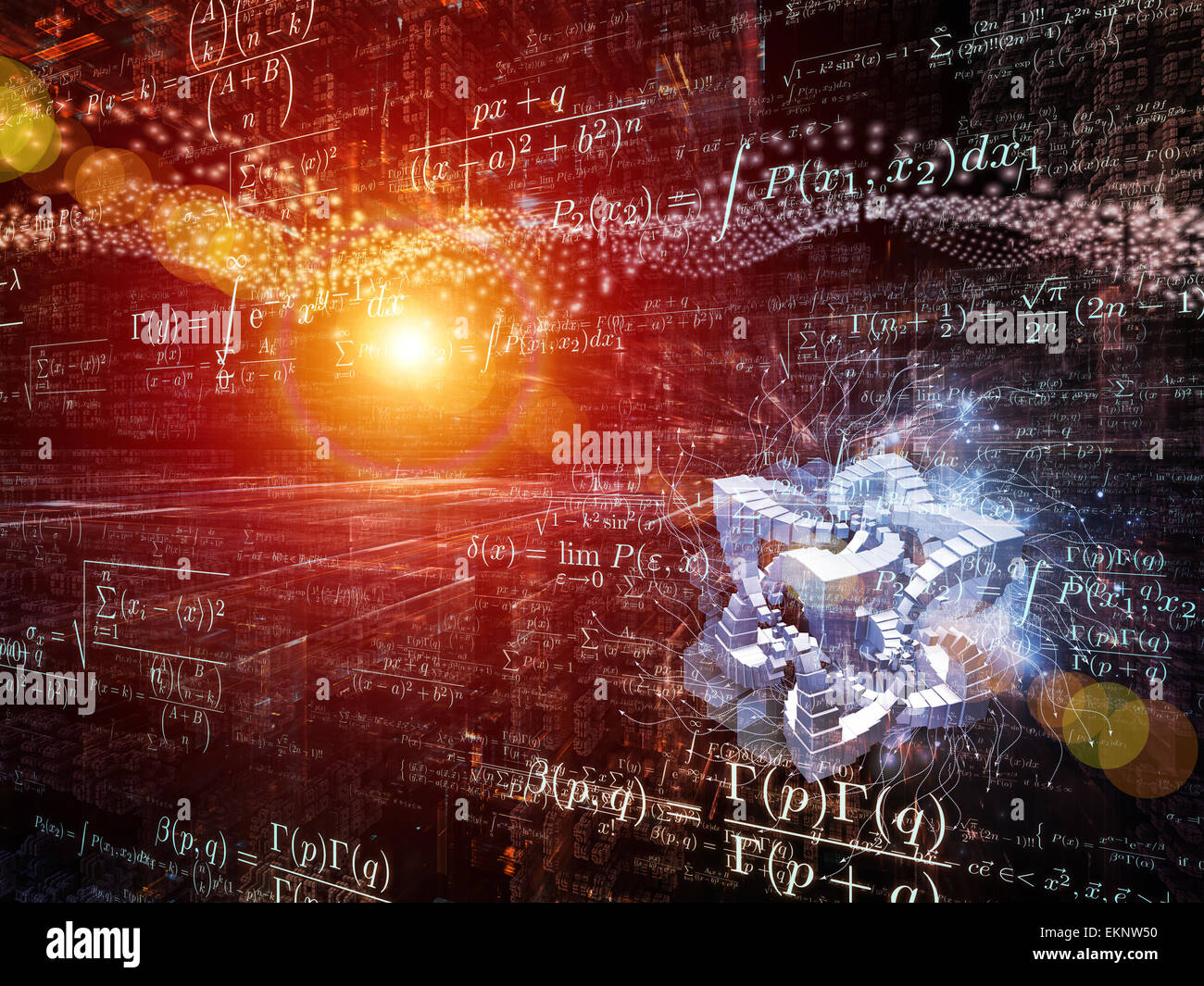 Mathematical formula series backdrop hi-res stock photography and ...
