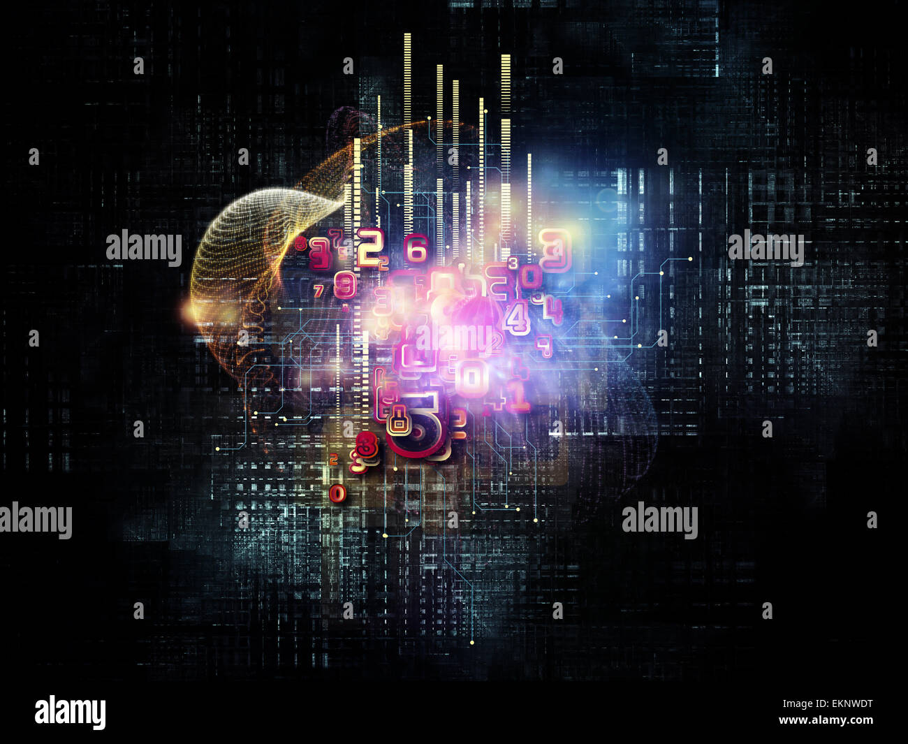 Beyond Cloud Technology Stock Photo - Alamy