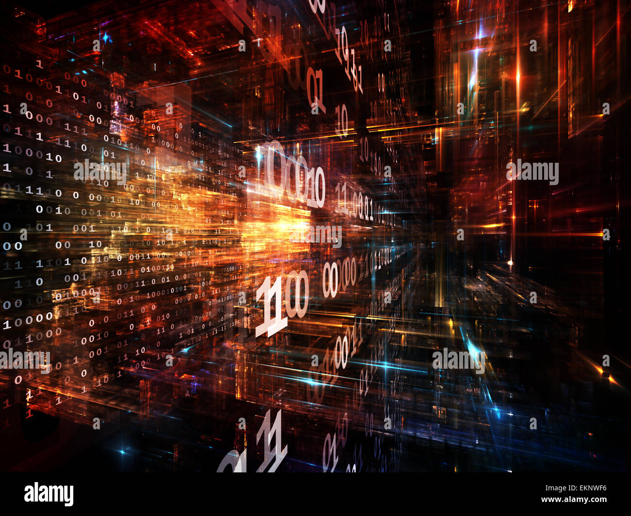 Stream of Fractal Dimensions Stock Photo - Alamy