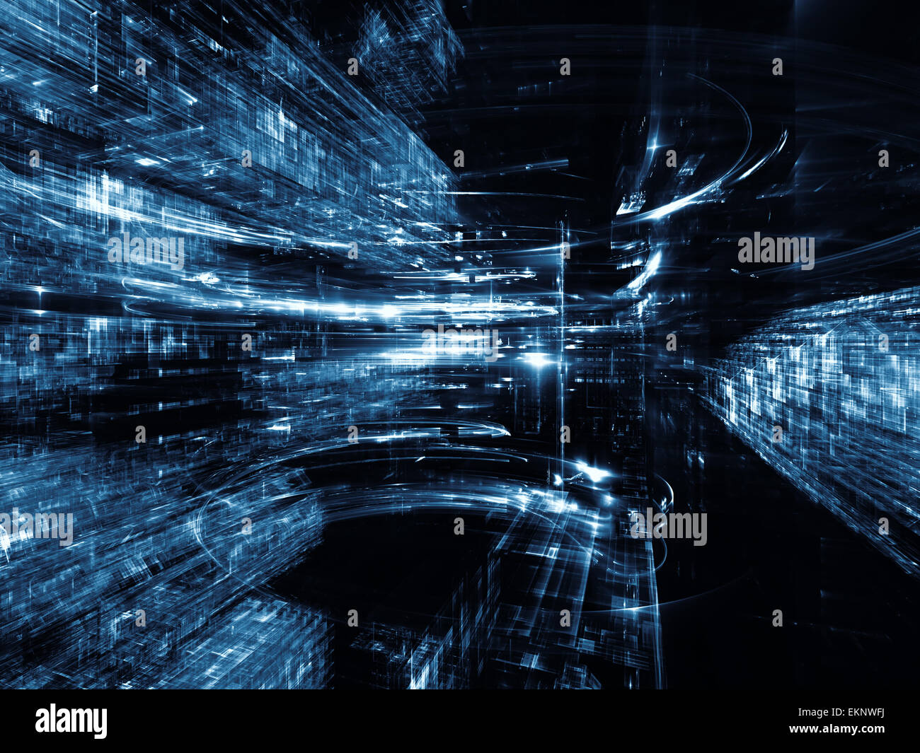 Way of Fractal World Stock Photo - Alamy