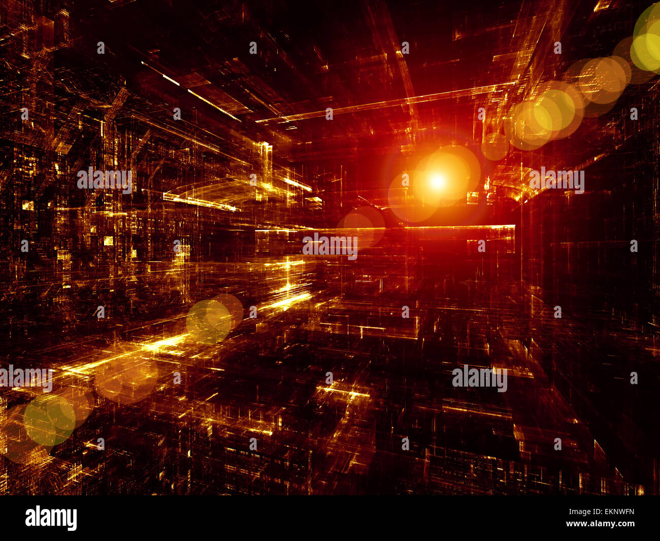 The Living Fractal World Stock Photo - Alamy
