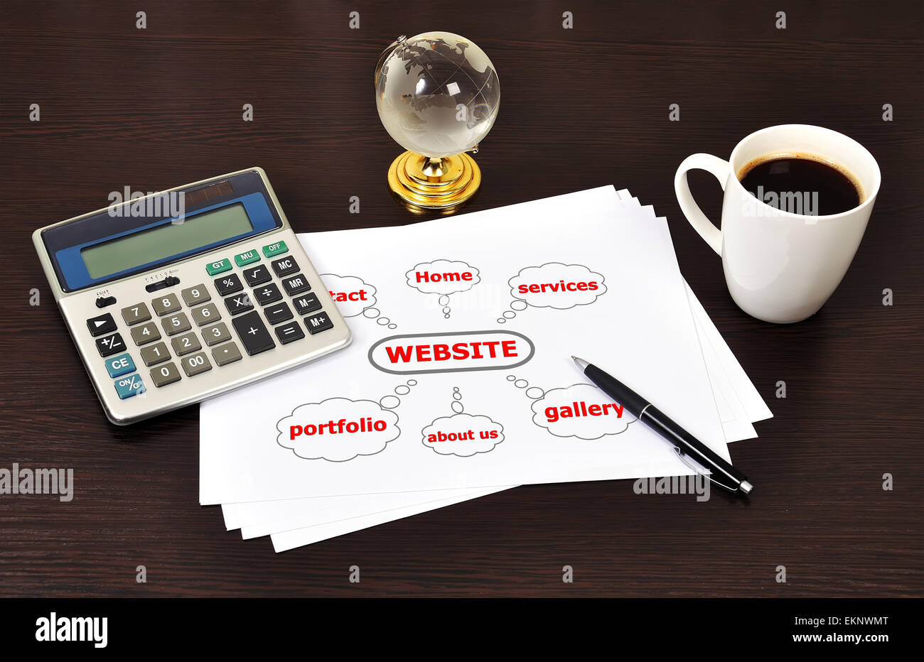 Website graph hi-res stock photography and images - Alamy