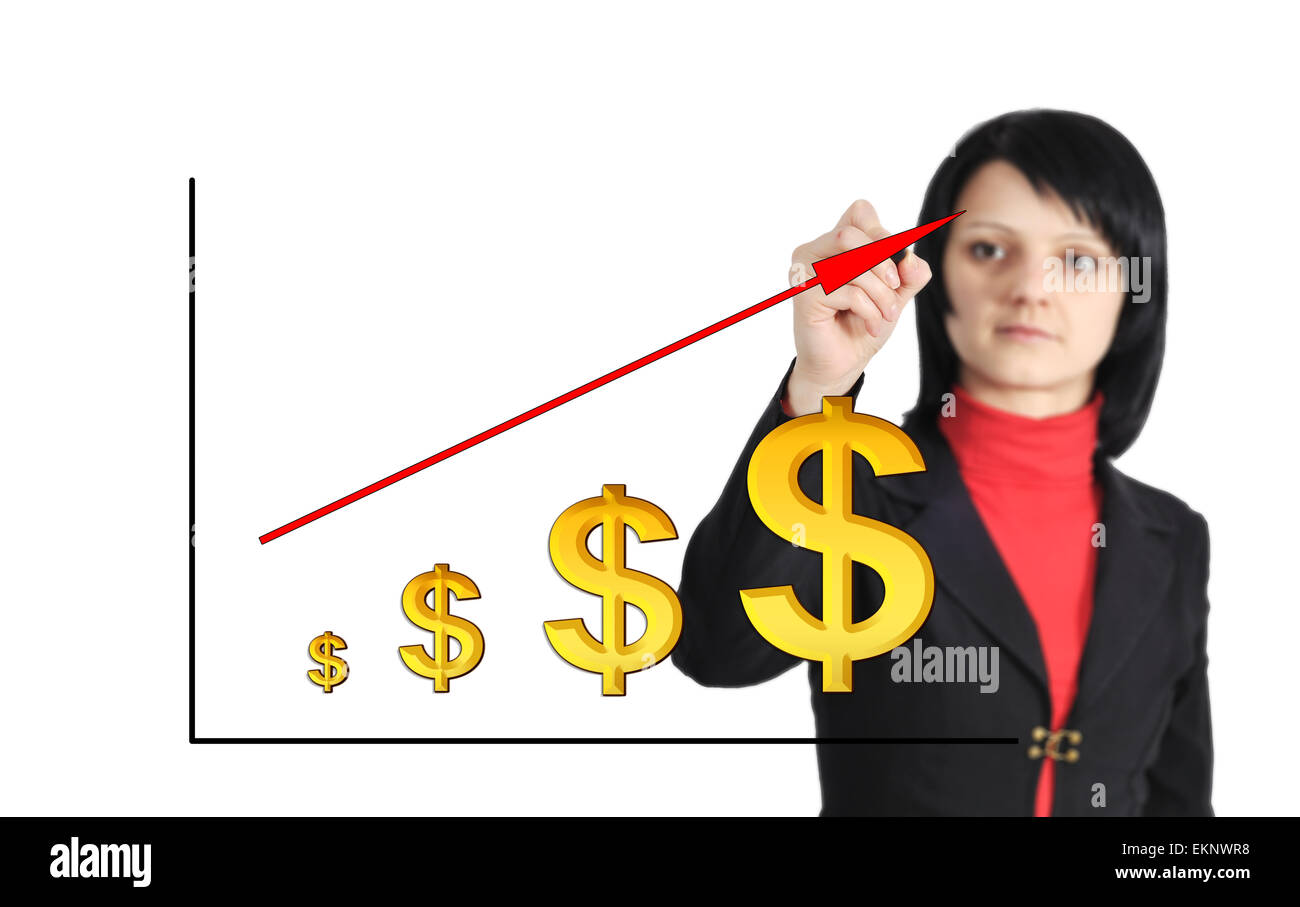 chart of the dollar Stock Photo - Alamy