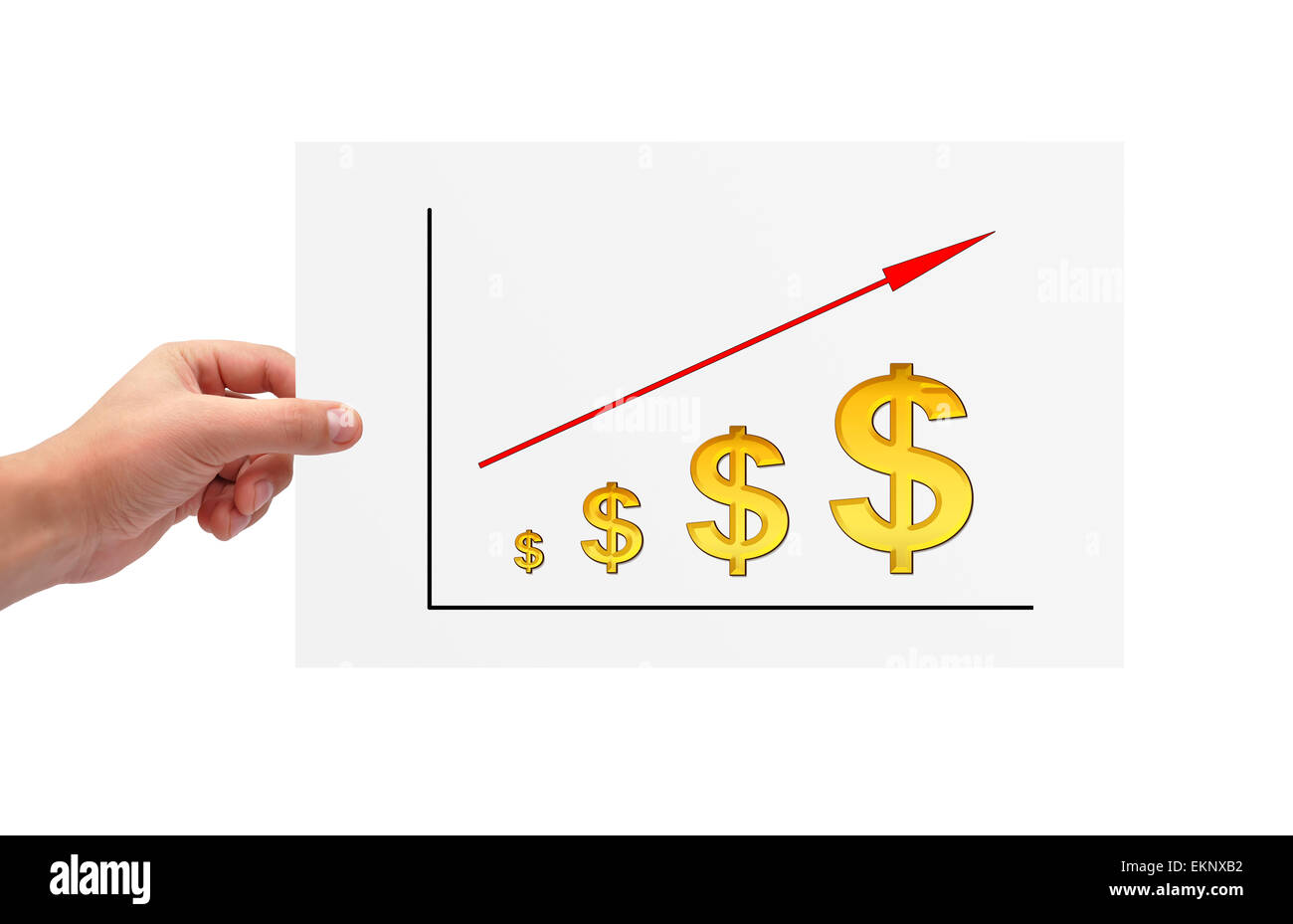 paper with graph Stock Photo - Alamy