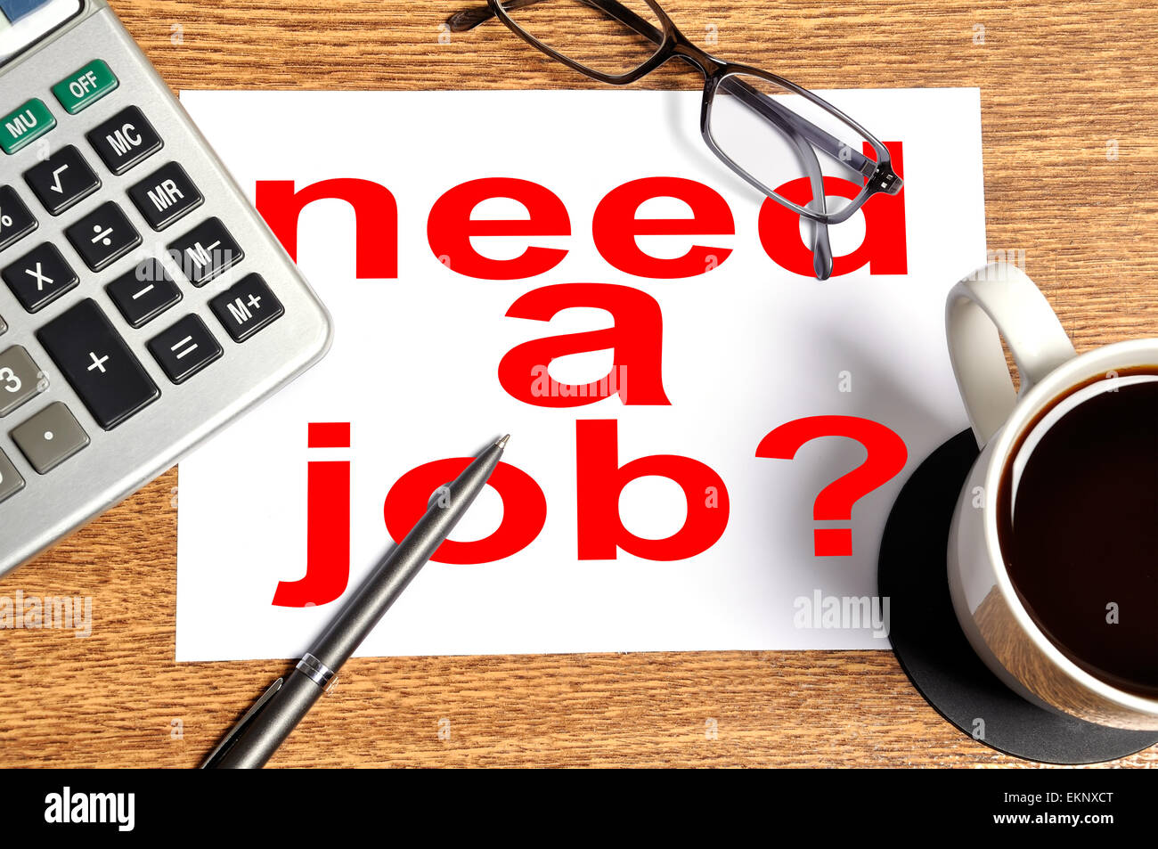 need a job Stock Photo - Alamy
