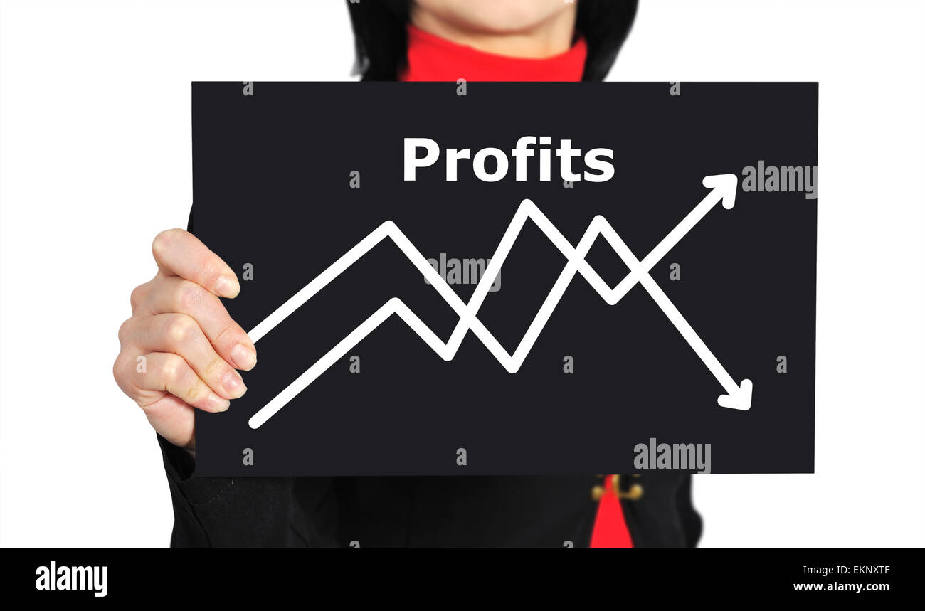 graph of profit Stock Photo - Alamy