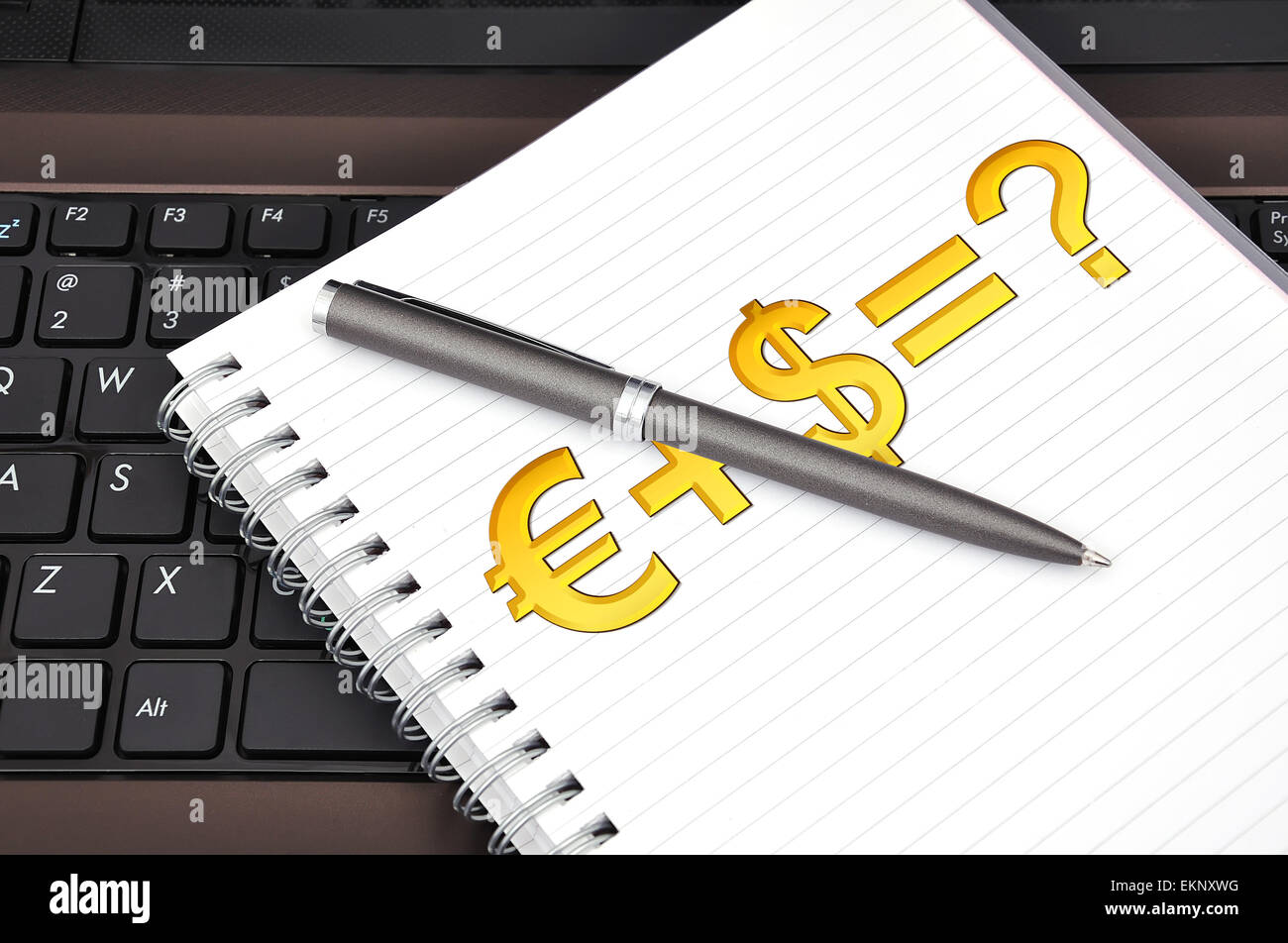 notebook, diary and pen Stock Photo - Alamy