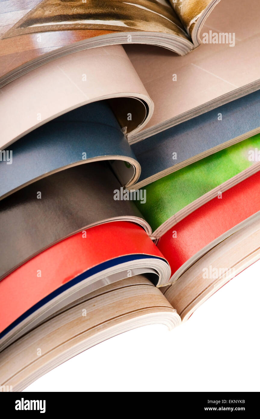 stack of magazines Stock Photo - Alamy