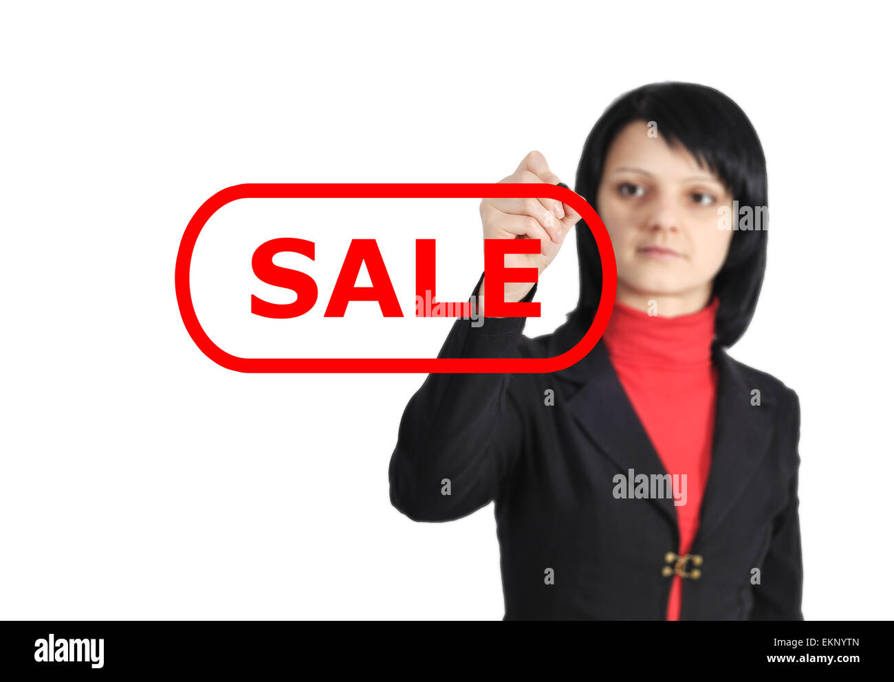 woman drawing sale Stock Photo - Alamy