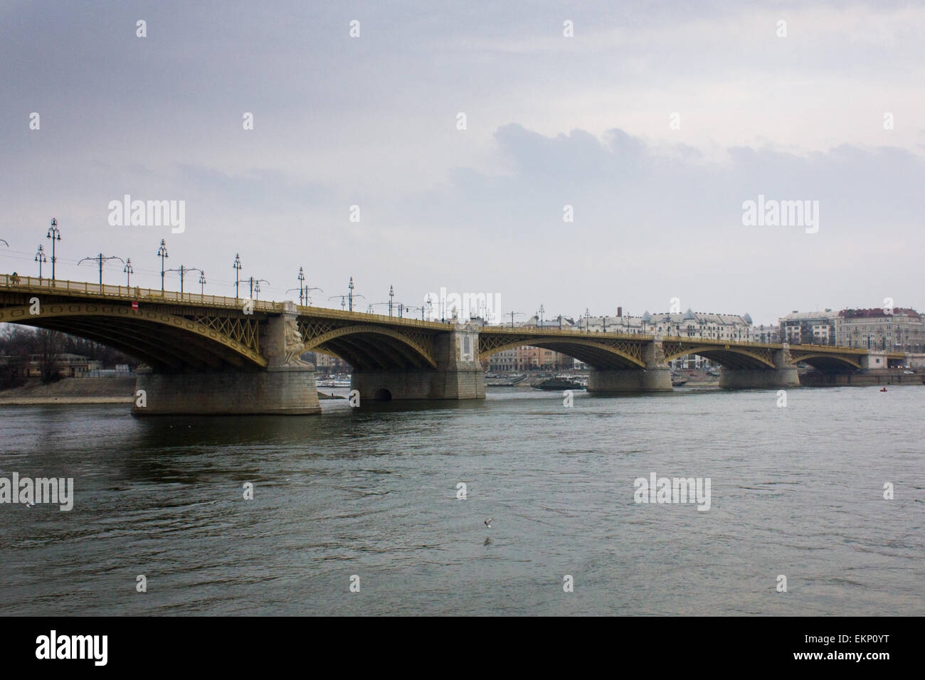 Budapest - Margit Bridge Stock Photo - Alamy
