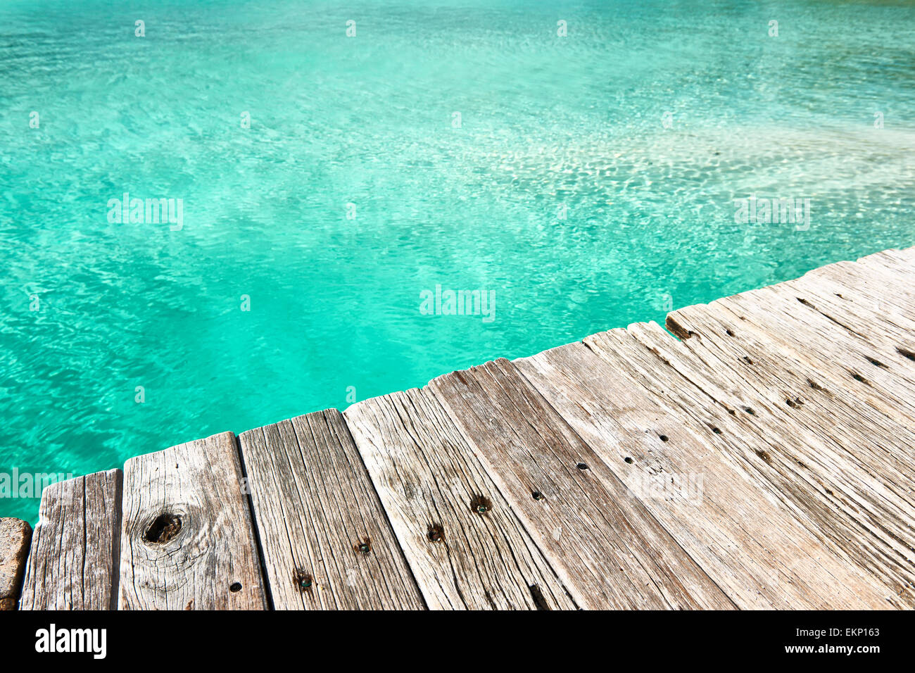 Jetty by the sea Stock Photo - Alamy