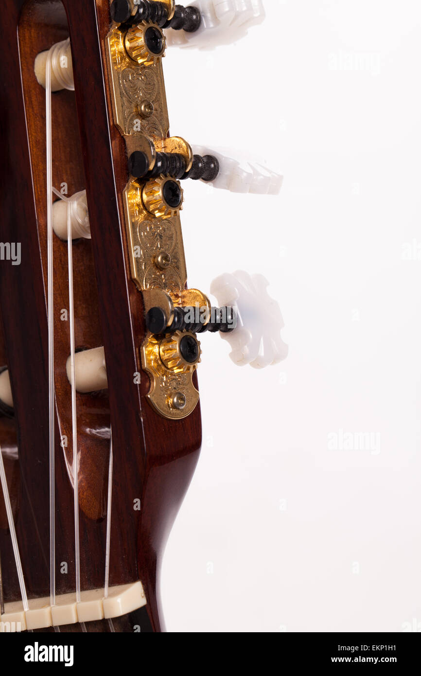 Closeup image of guitar fingerboard Stock Photo - Alamy