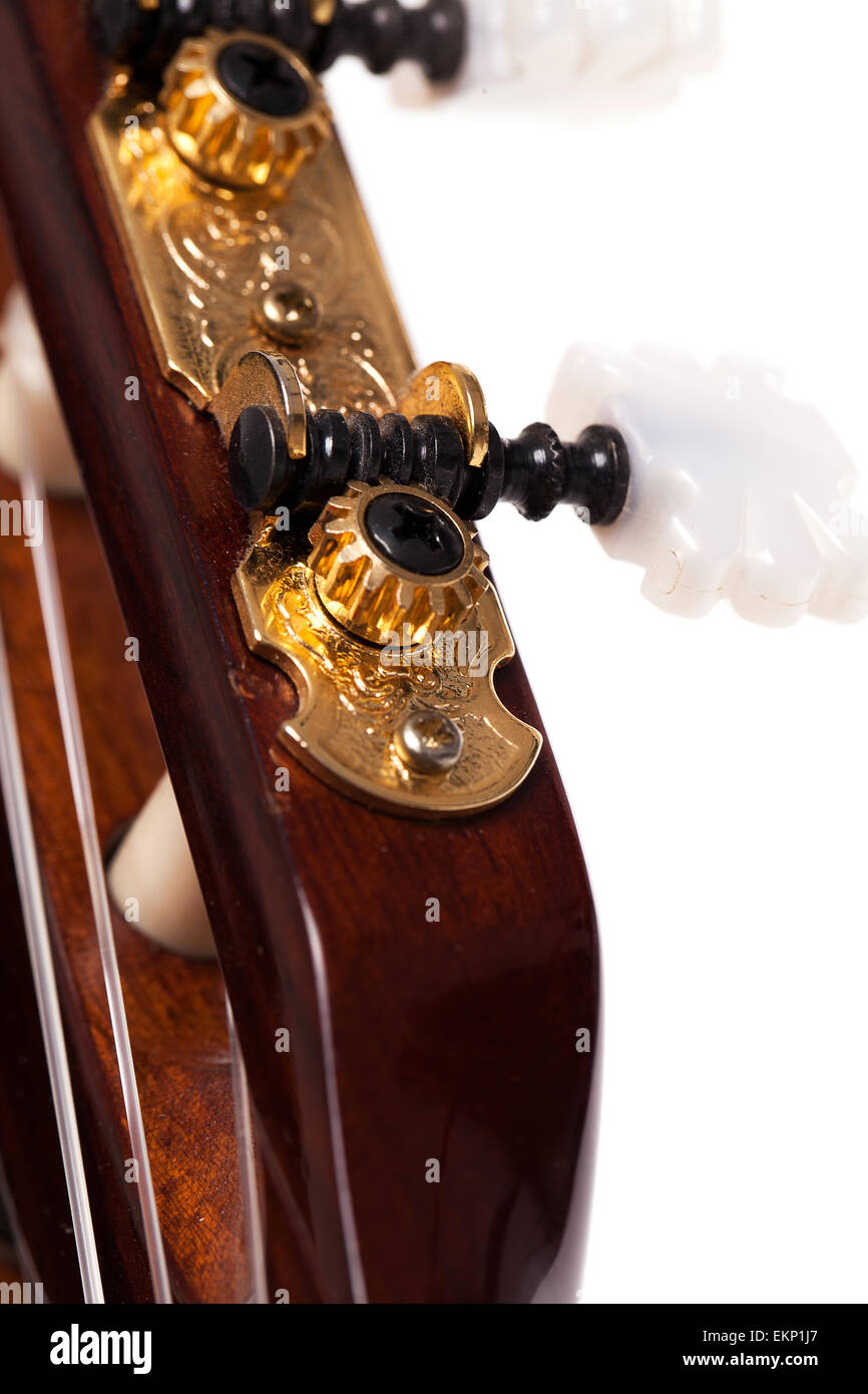 Closeup image of guitar fingerboard Stock Photo - Alamy
