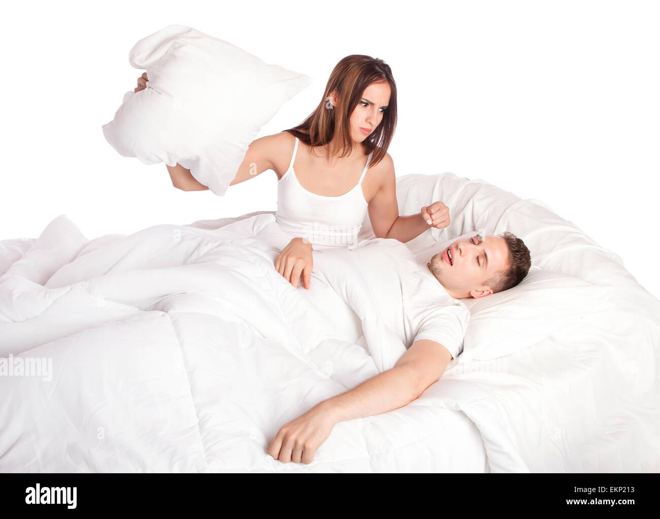 Put an end to snoring Stock Photo - Alamy