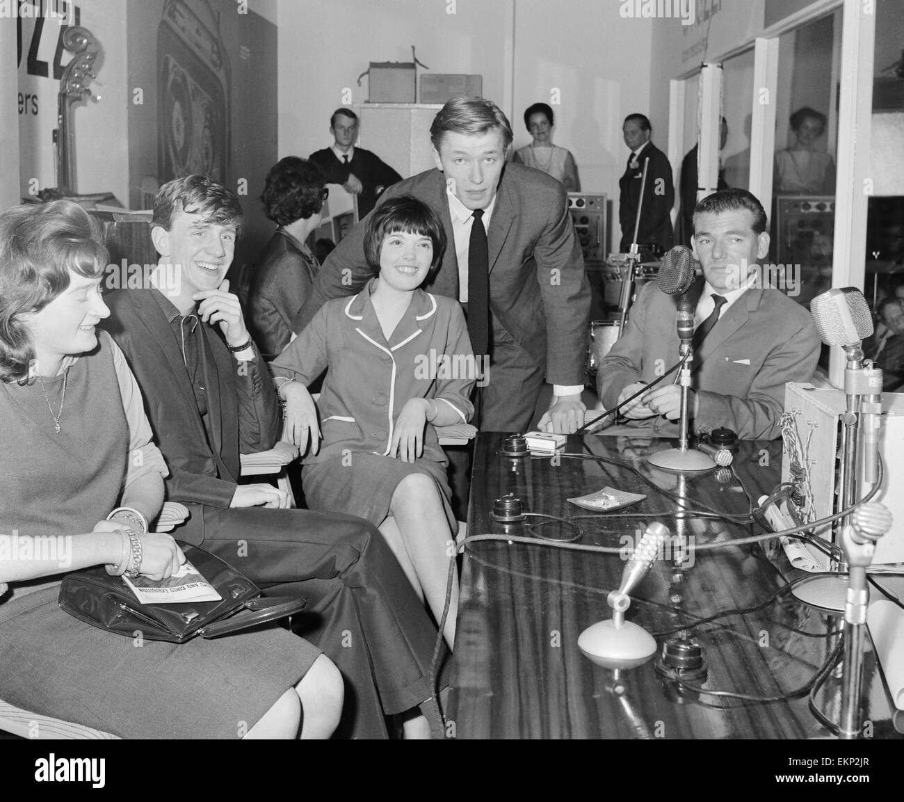 Boys and Girls Exhibition at Olympia. Left to right: Susy Collins of ...