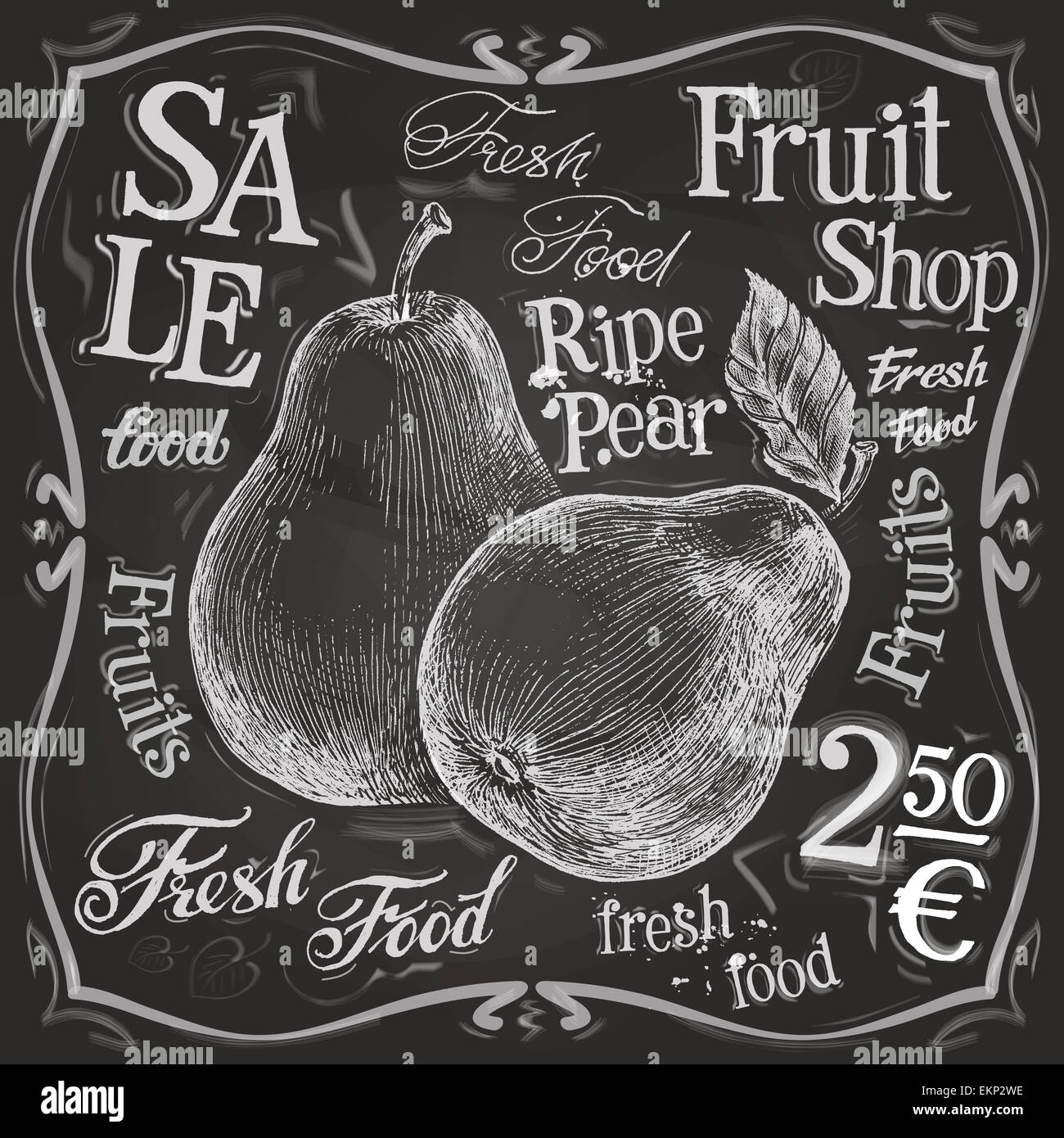 Pair Of Pears Template