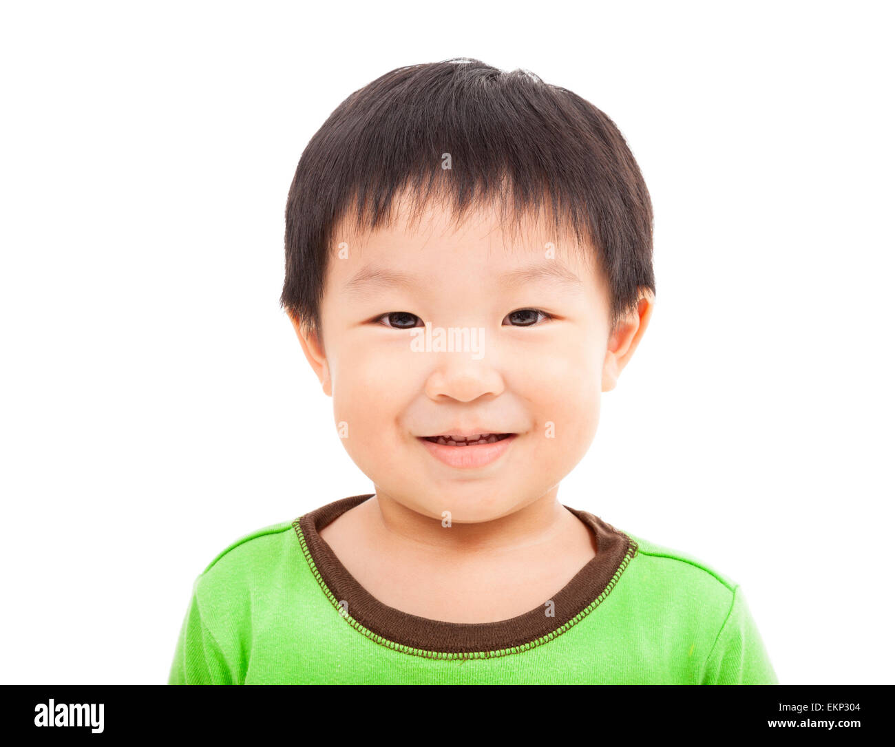 close up happy little boy face Stock Photo - Alamy