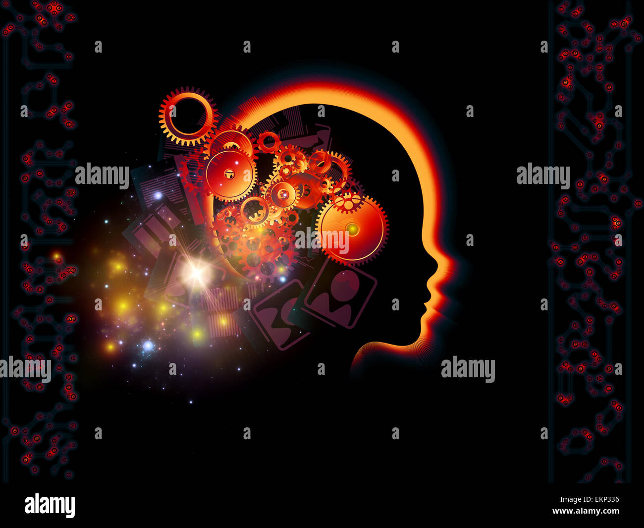 Vision of Technology Stock Photo - Alamy