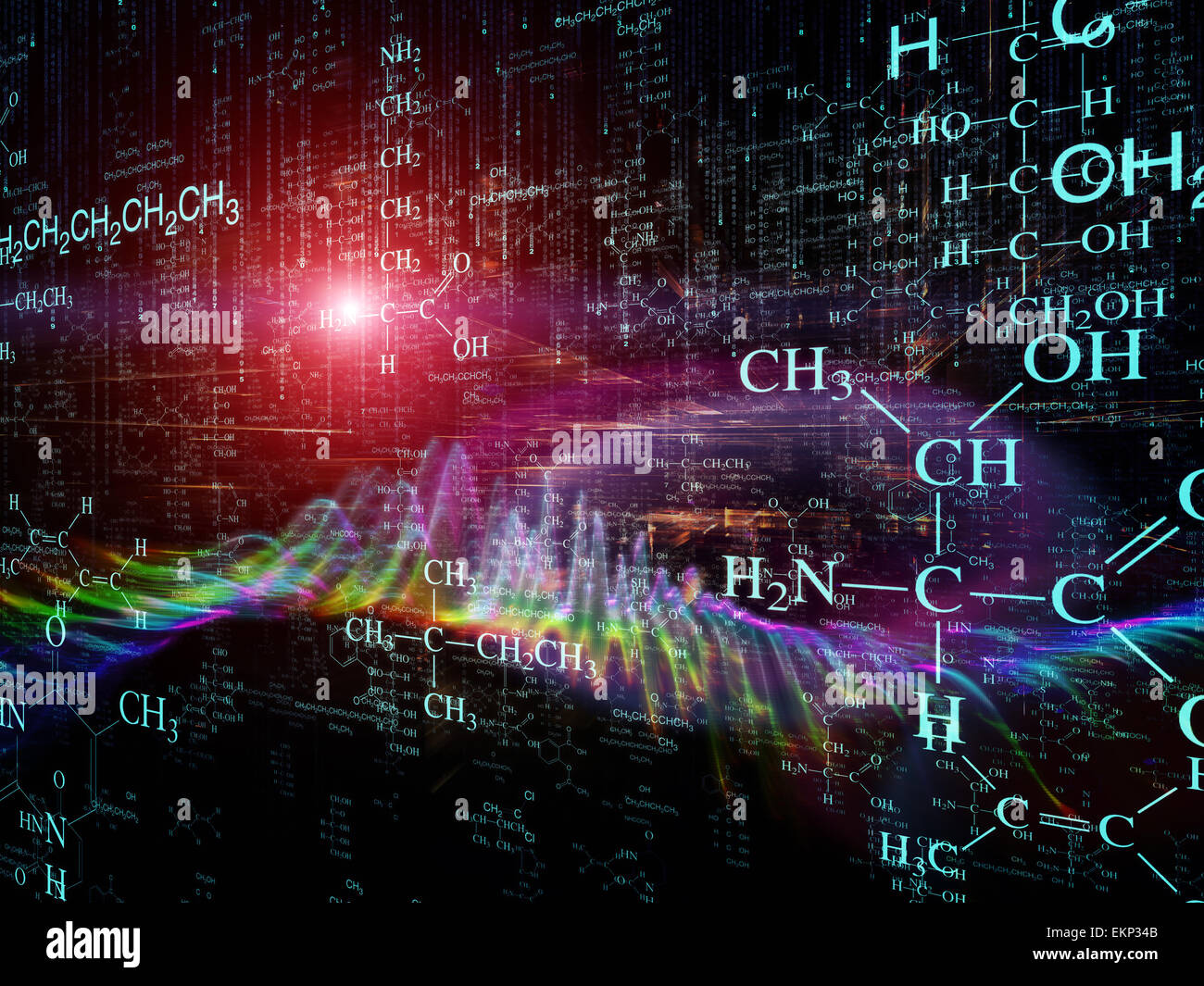Lights of Science Stock Photo - Alamy