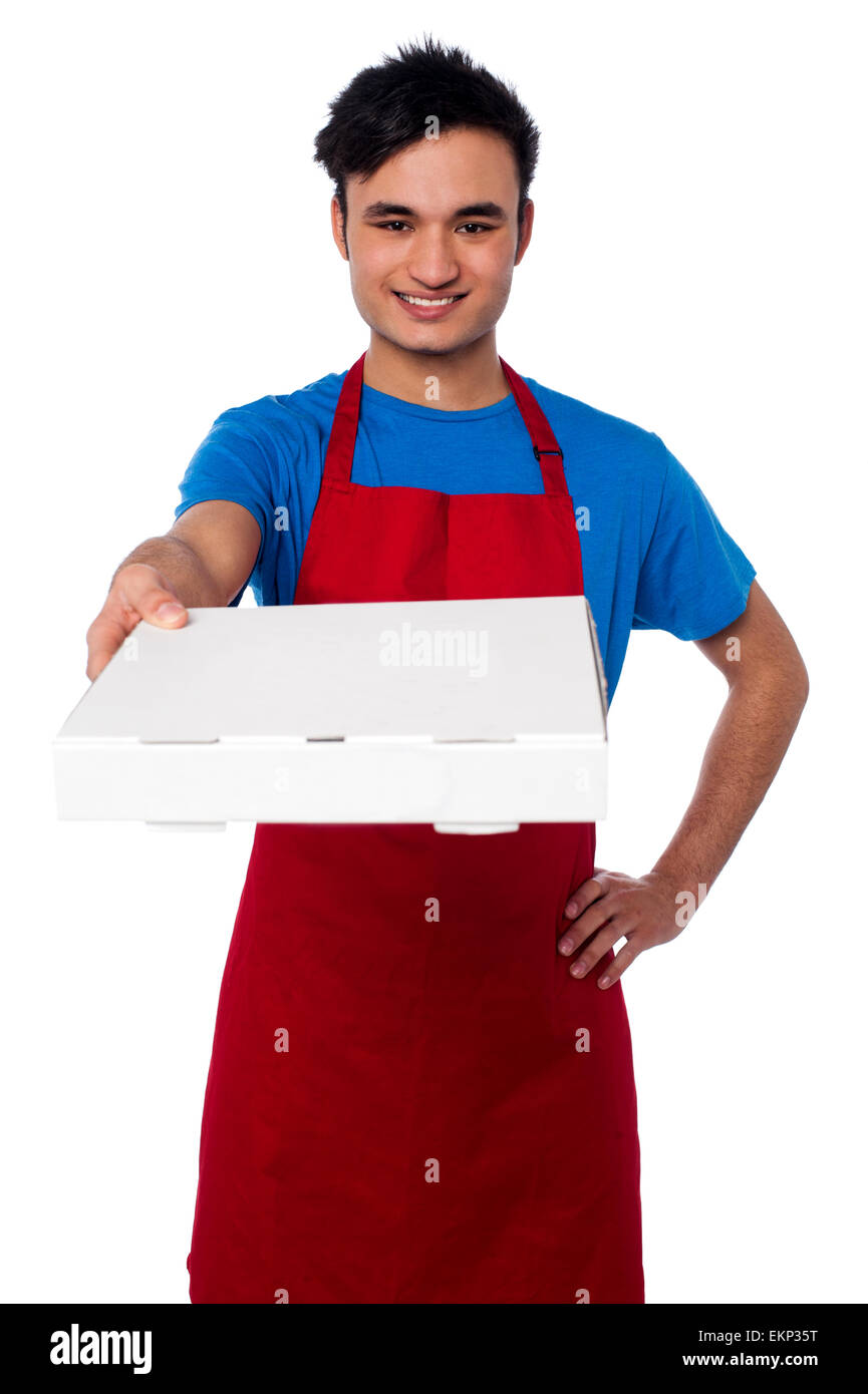 Here is your order sir Stock Photo - Alamy
