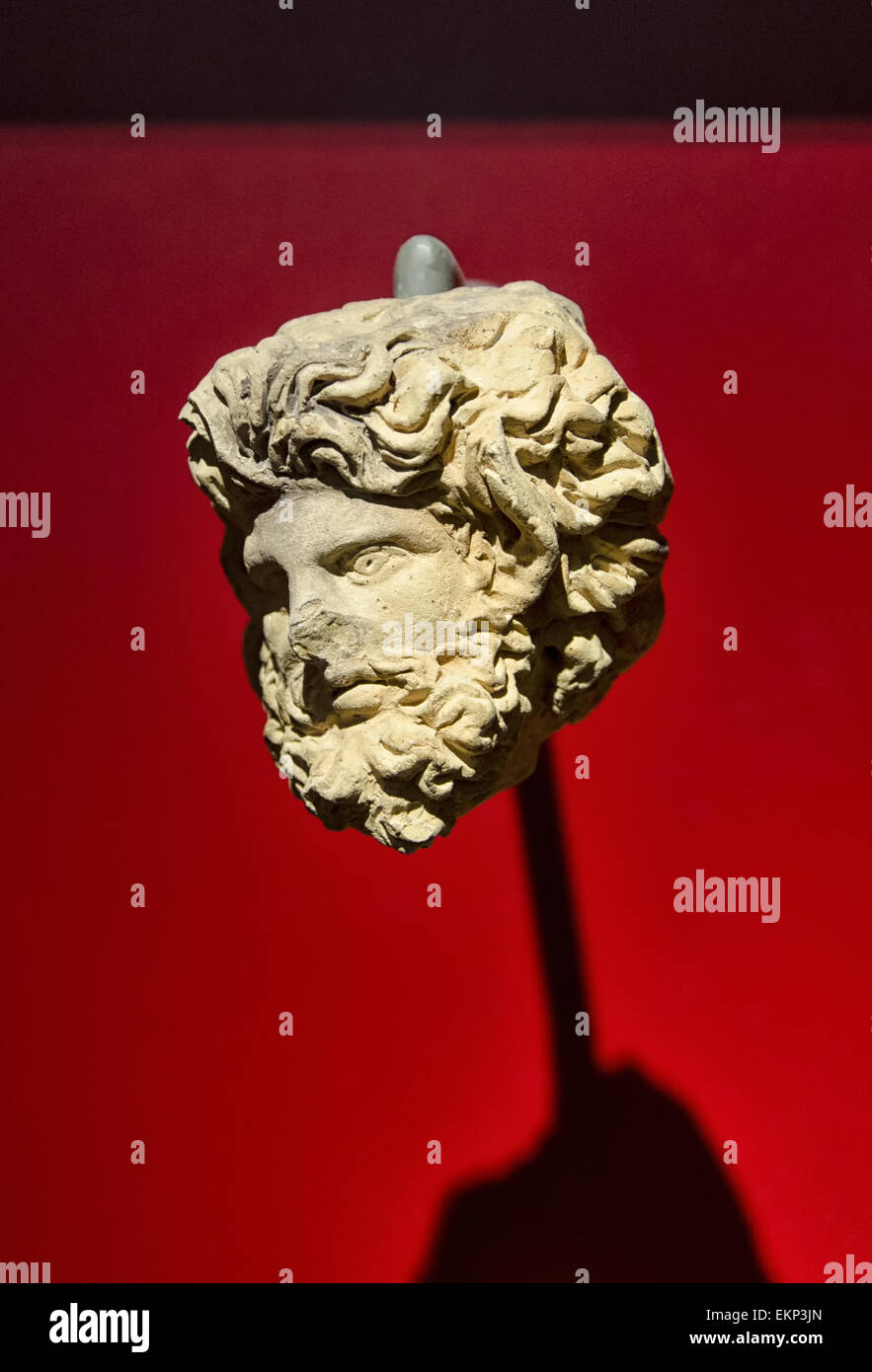 Detail of old statue of famous roman Stock Photo - Alamy