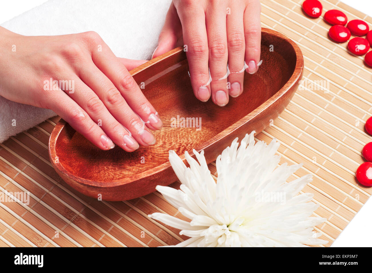 Hands Spa. Manicure concept Stock Photo - Alamy
