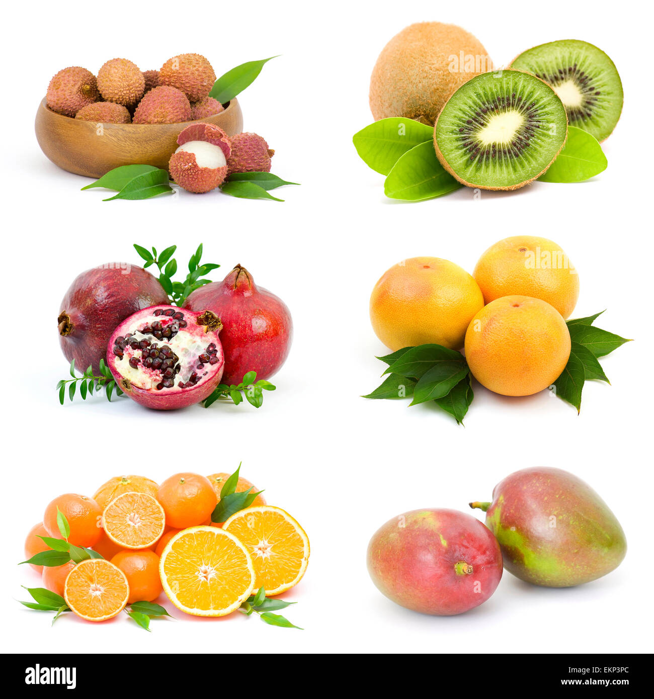 collection of fresh fruits Stock Photo - Alamy