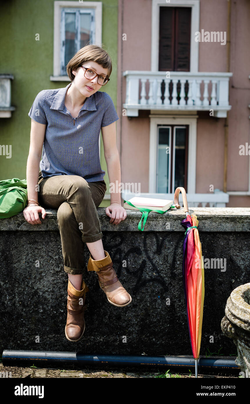 Hipster legs hi-res stock photography and images - Alamy