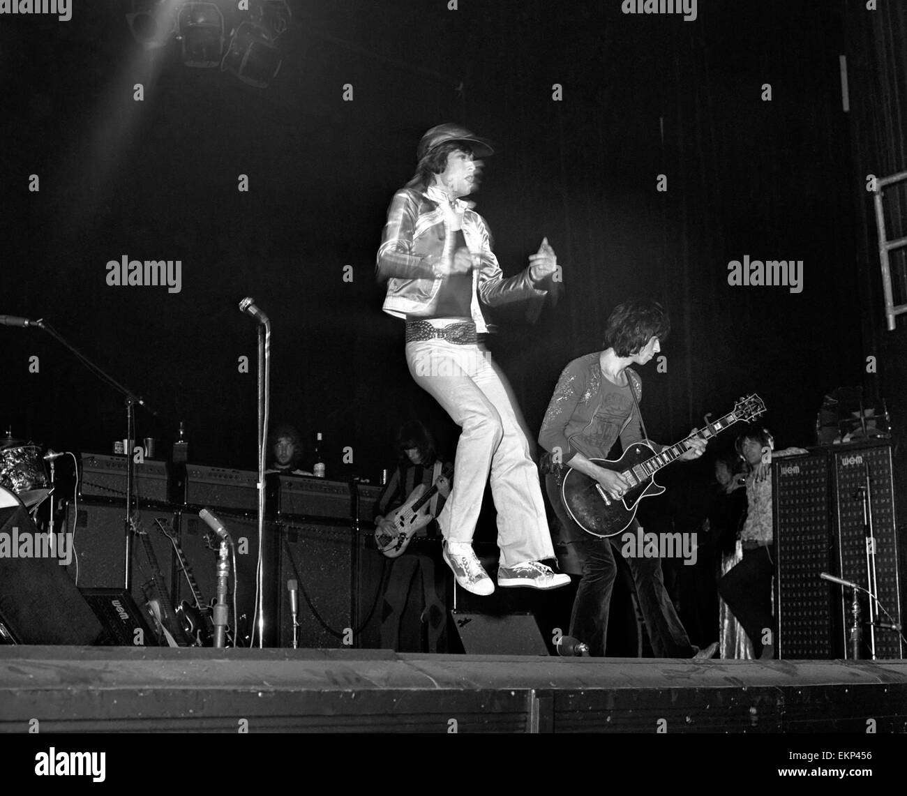 Rolling Stones: on stage at Empire Theatre, Liverpool, England 12th ...