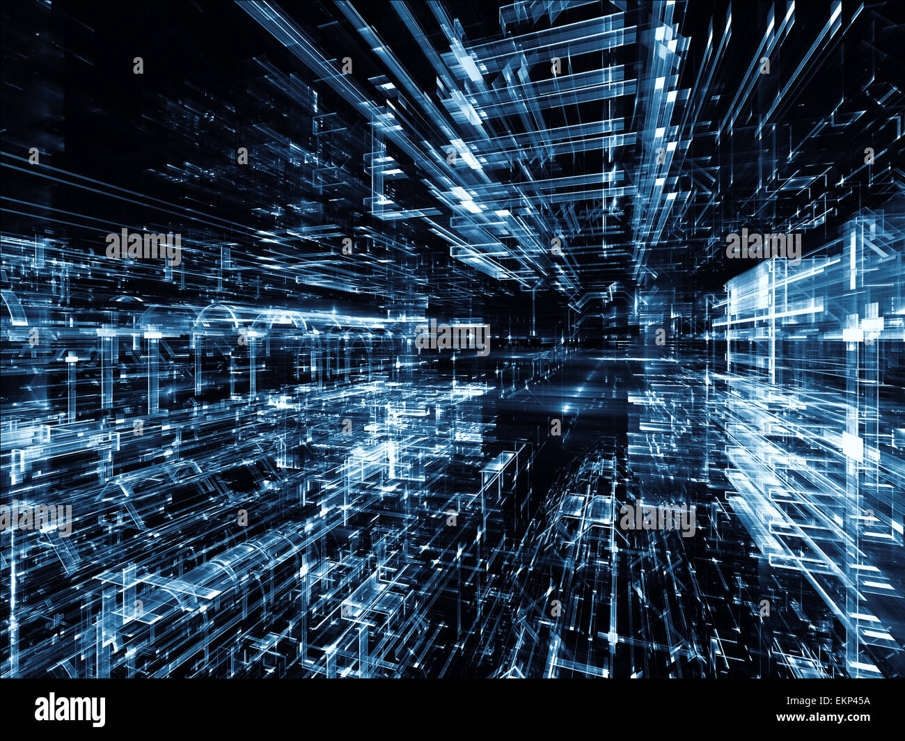 Complex Fractal Dimensions Stock Photo - Alamy