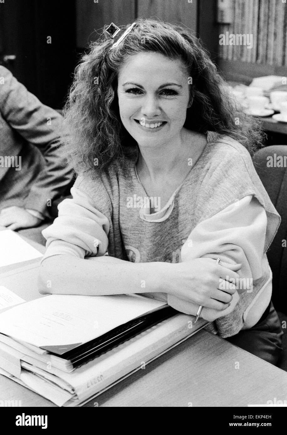 Owner of the Pineapple Dance Studios Debbie Moore. 25th November 1983 ...