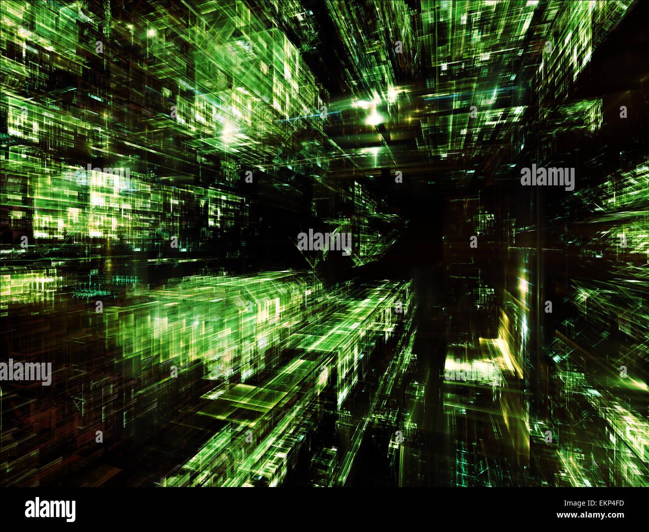 Way of Fractal World Stock Photo - Alamy