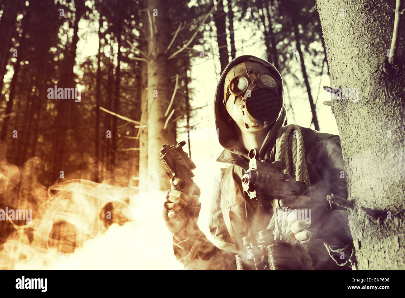 Fight to survive Stock Photo - Alamy