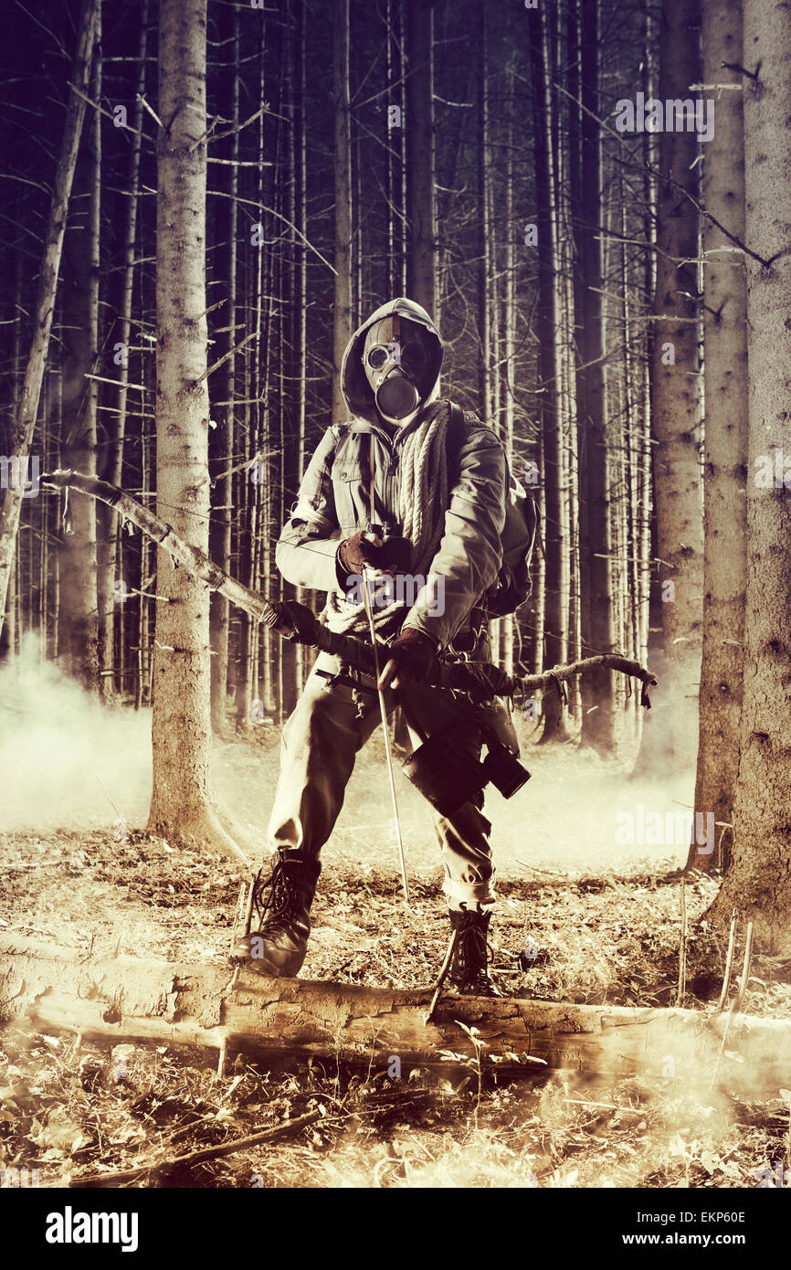 Hunter man mask hi-res stock photography and images - Alamy