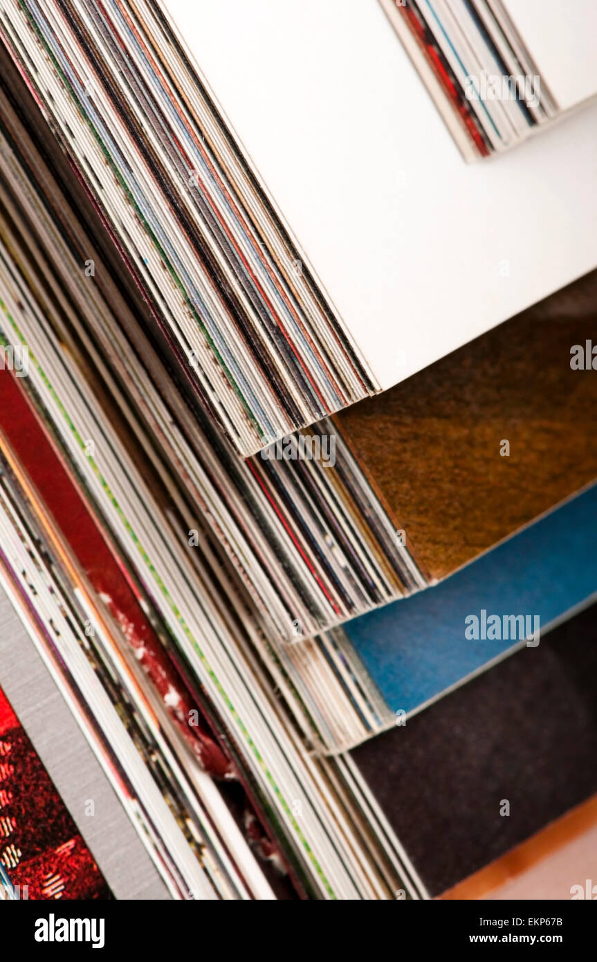 stack of magazines Stock Photo - Alamy
