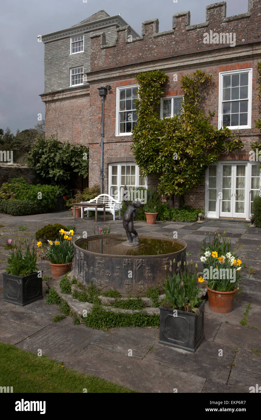 Ince Castle nr Saltash Cornwall,built about 1642 and is the home of ...