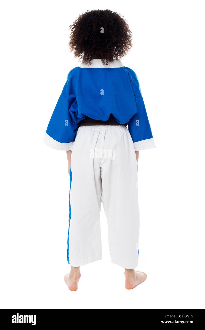 Back view uniform hi-res stock photography and images - Alamy