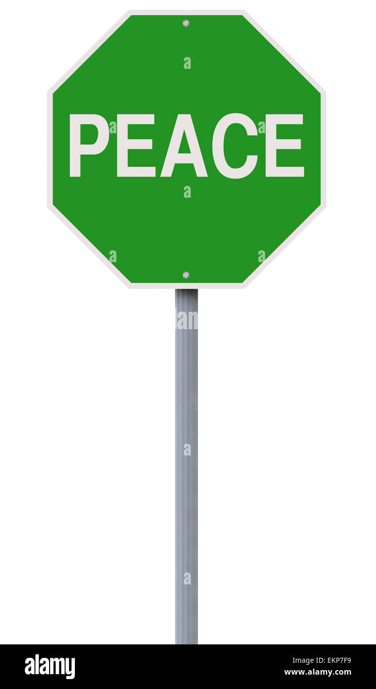 Road peace sign hi-res stock photography and images - Alamy