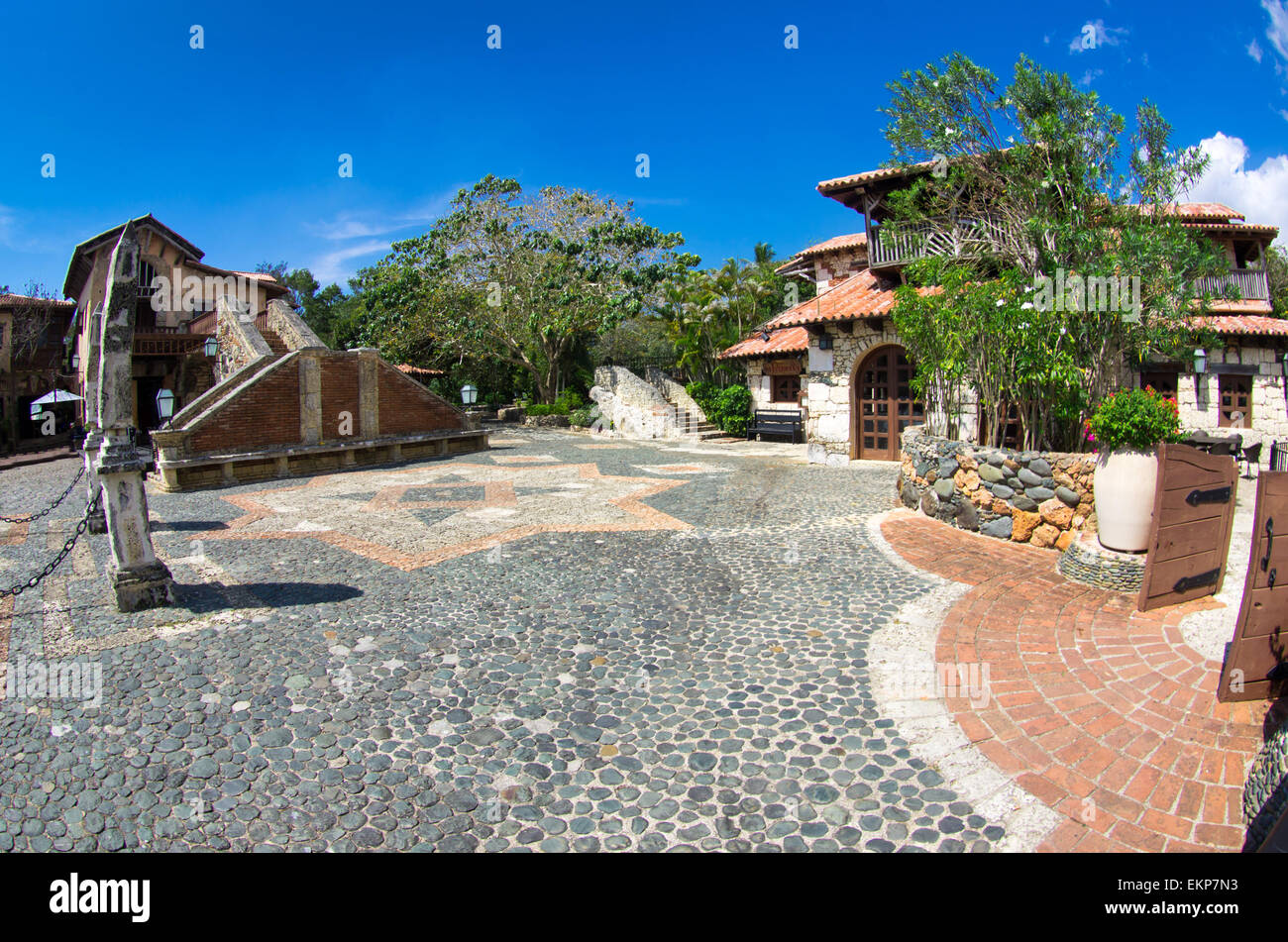 Altos de Chavon Stock Photo - Alamy