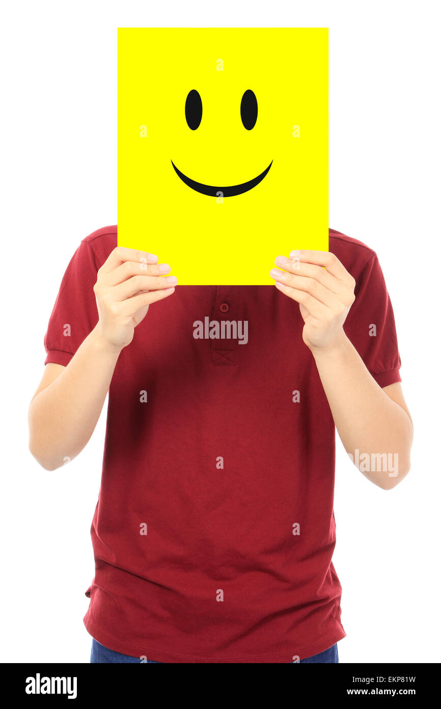 Smiley man face hi-res stock photography and images - Alamy