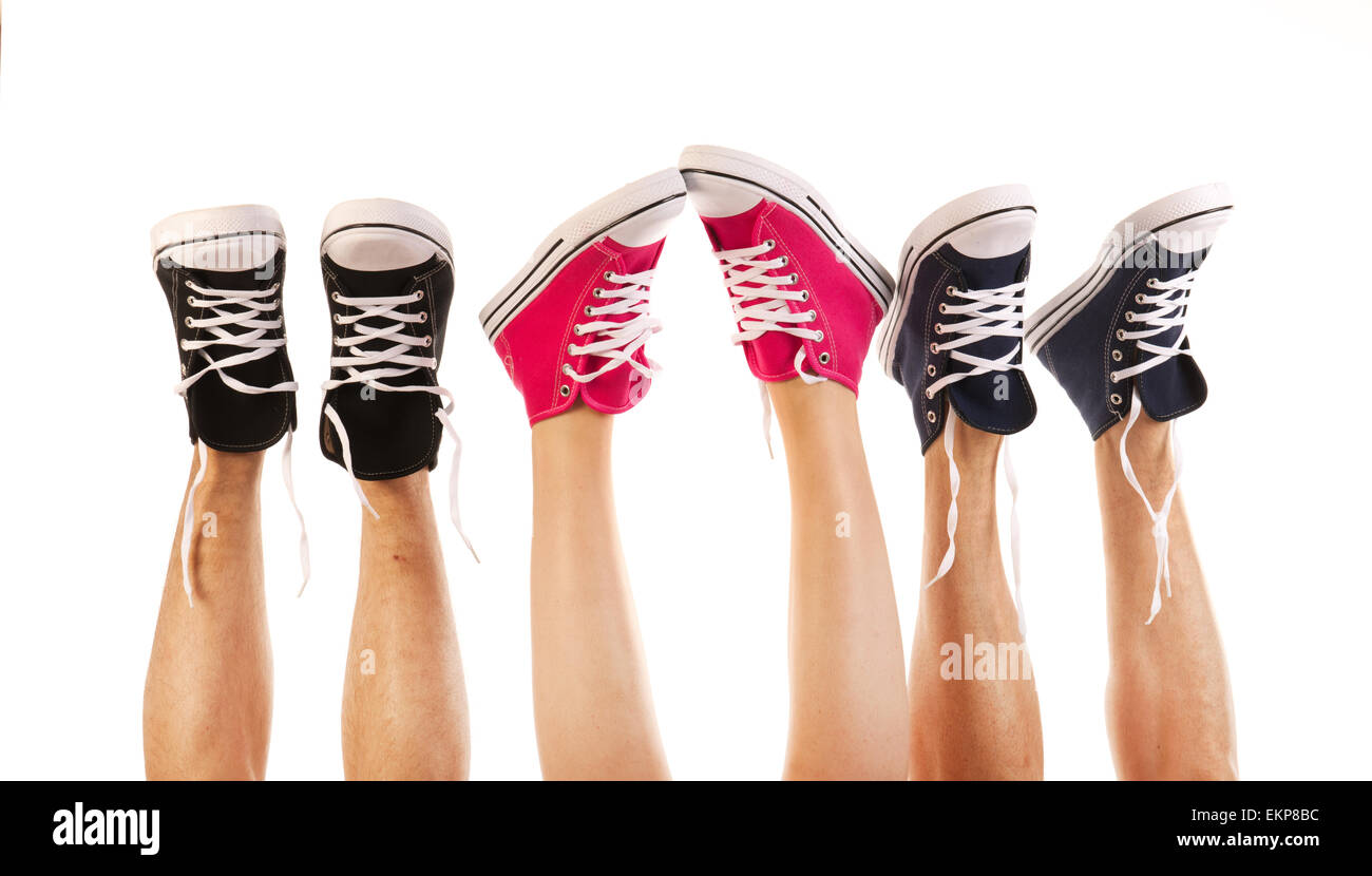 Legs and shoes Cut Out Stock Images & Pictures - Alamy