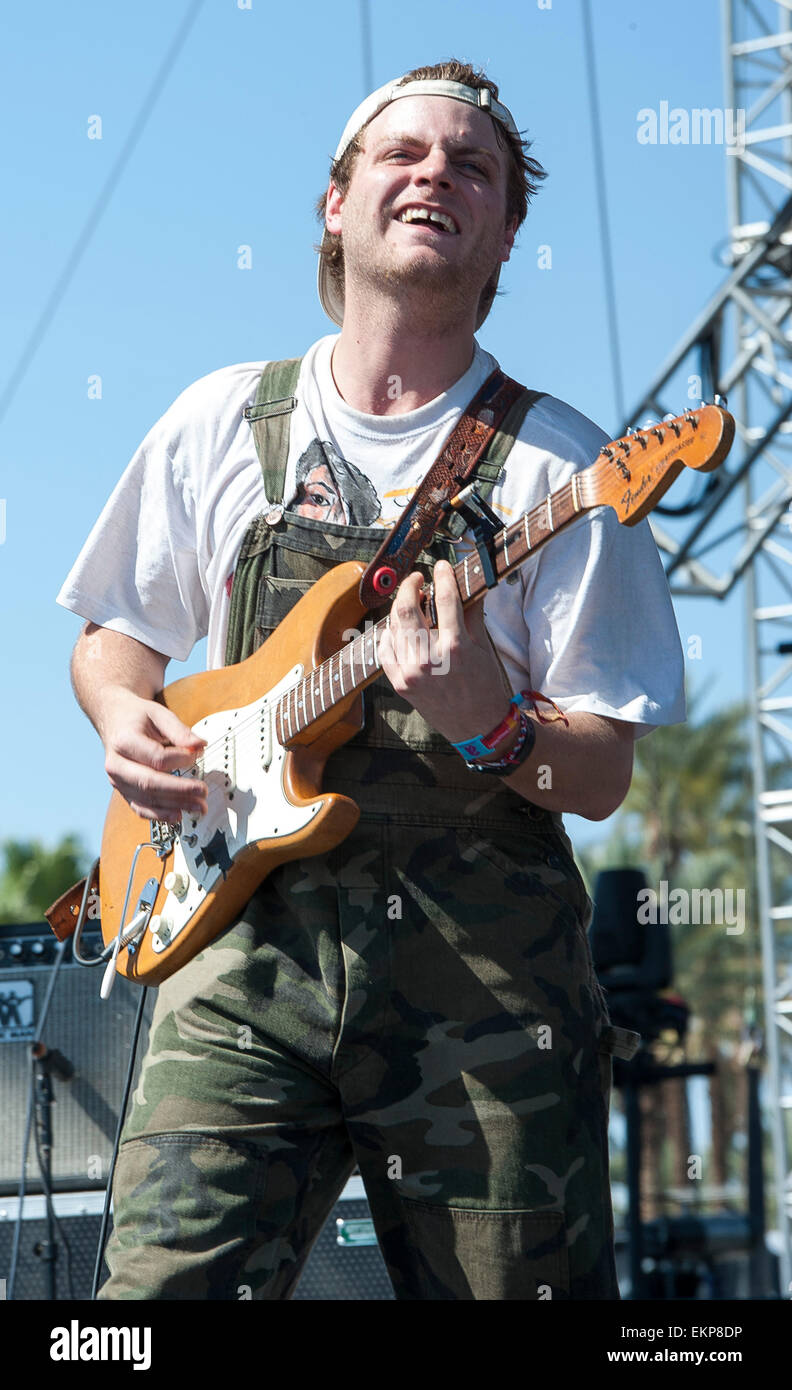 Apr 12, 2015 - Indio, California; USA - Musician MAC DEMARCO performs ...