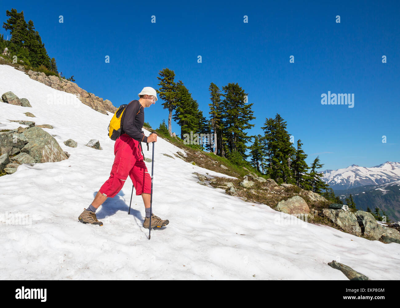 Hike in Baker Area Stock Photo - Alamy